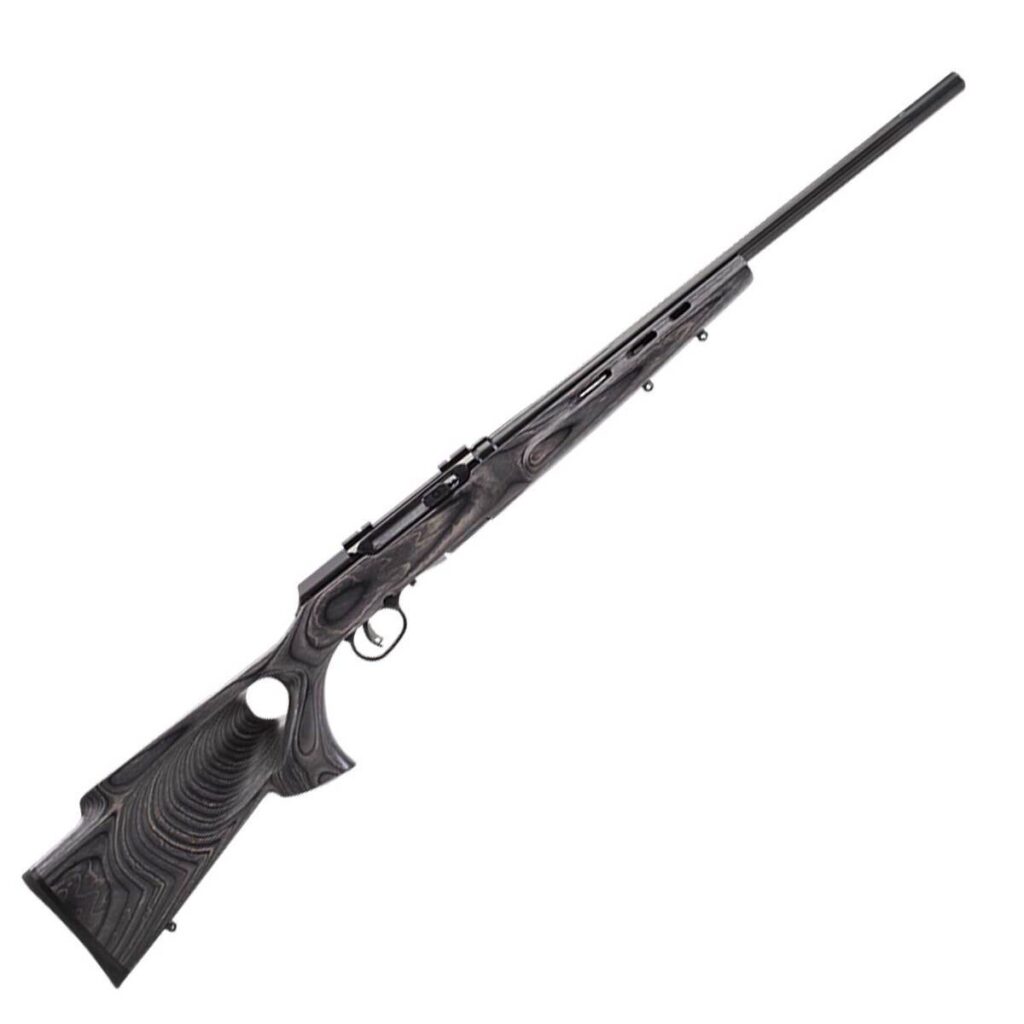 Savage A22 Target Thumbhole Gray Semi Automatic Rifle - 22 Long Rifle ...