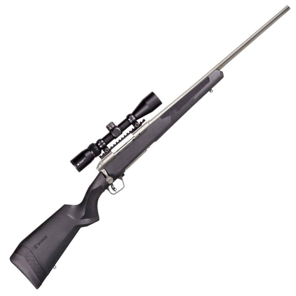 Savage Arms 110 Apex Storm XP Scoped Stainless/Black Bolt Action Rifle ...