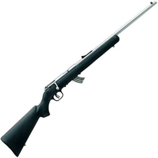 Savage Mark II Series Stainless Steel Black Bolt Action Rifle - 22 Long ...